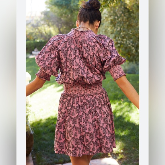 Roller Rabbit | Dresses | Roller Rabbit Pau Fiorella Pink Floral Print ...